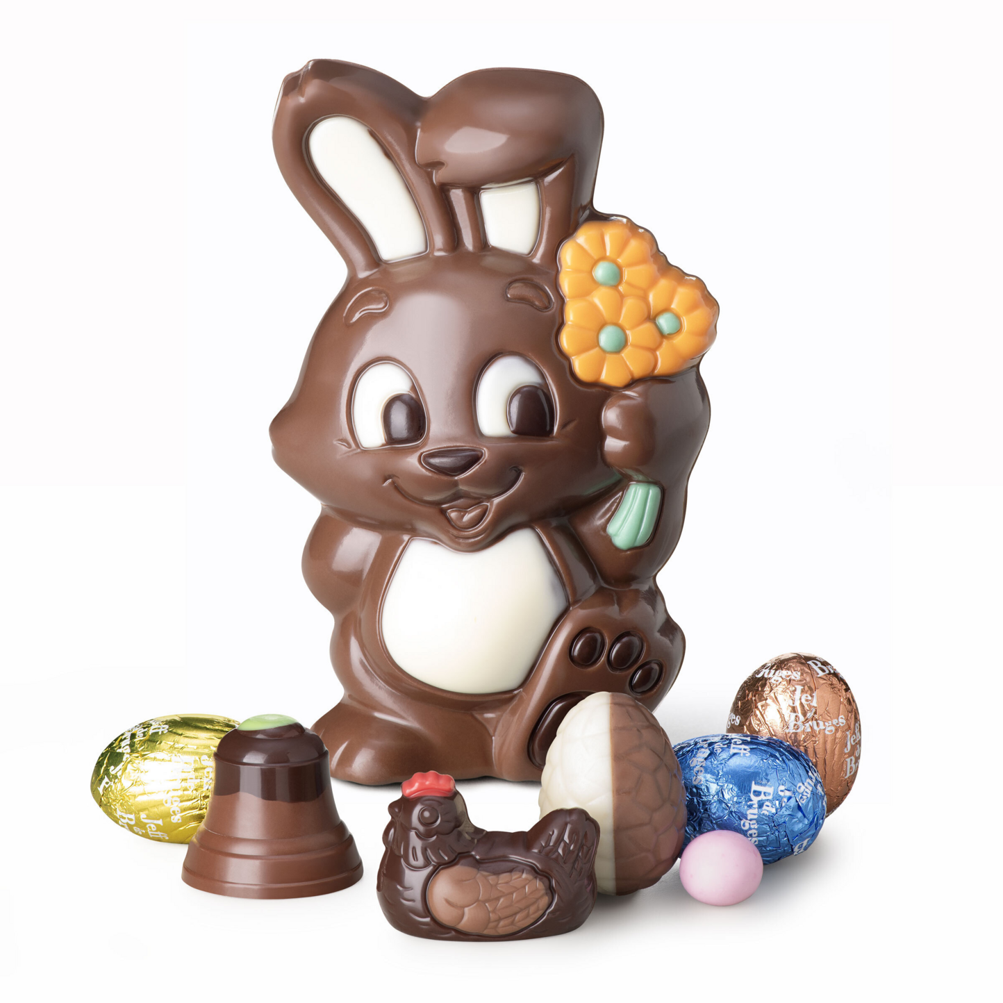 Lola milk chocolate bunny filled with Easter treats