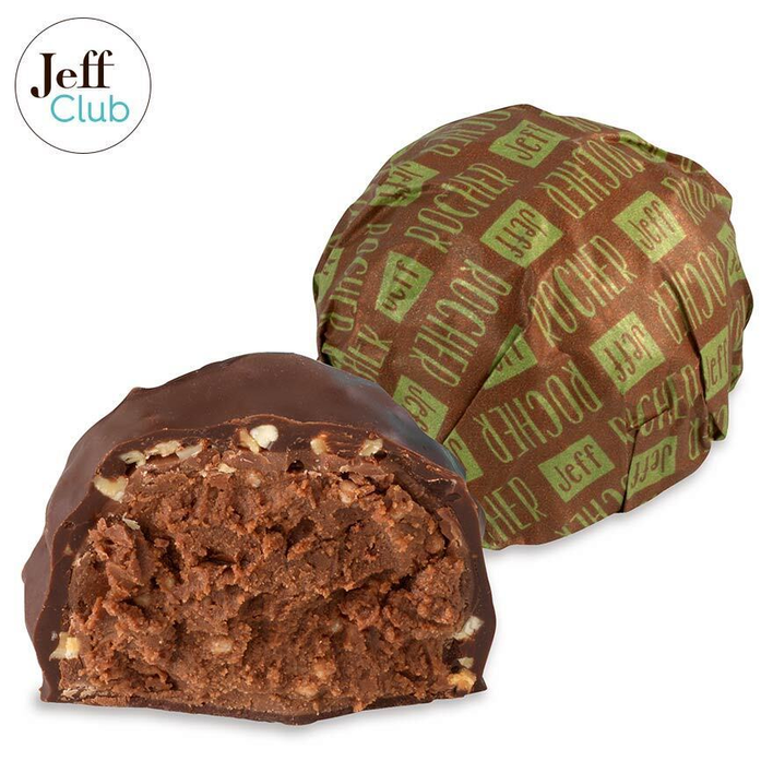 Dark Chocolate Hazelnut Praline Rocher