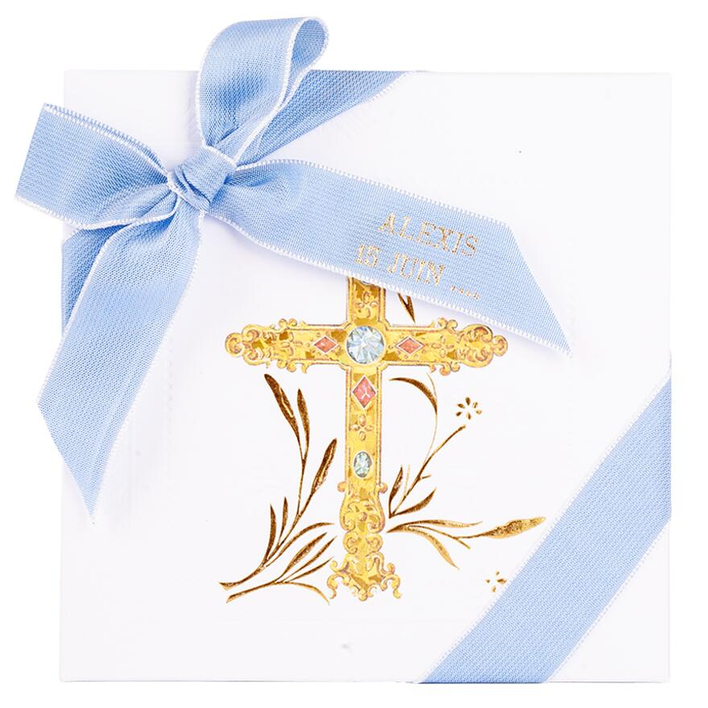 'Credo' box with ribbon 100g